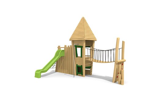 Kleine Spielburg 2 : Produkte : Hinnen Spielplatzgeräte AG