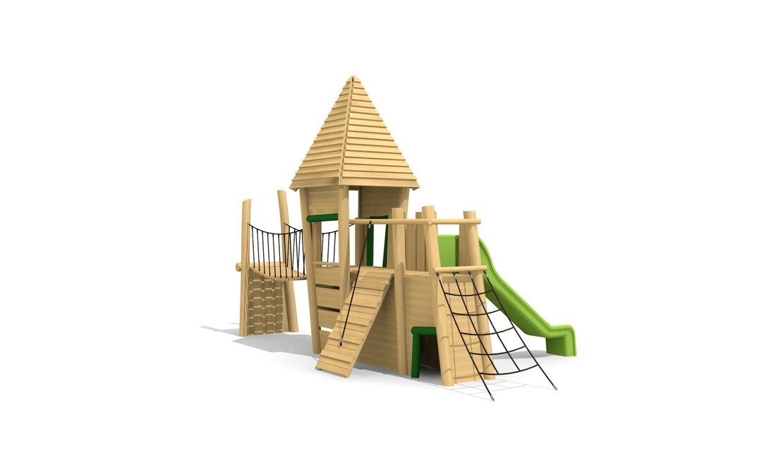 Kleine Spielburg 2 : Produkte : Hinnen Spielplatzgeräte AG