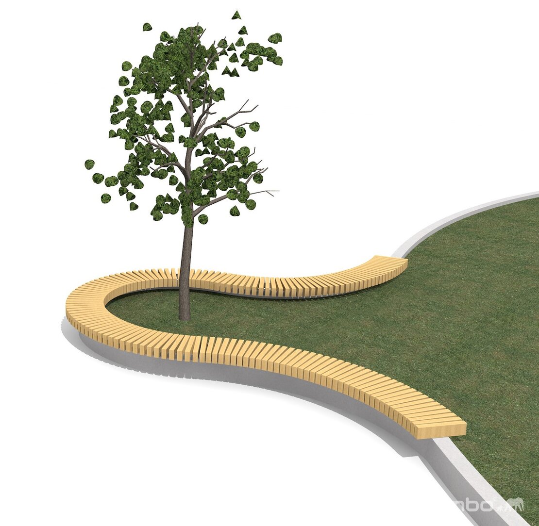 Forma Beton Bogenbank : Produkte - Parkmobiliar : Hinnen ...